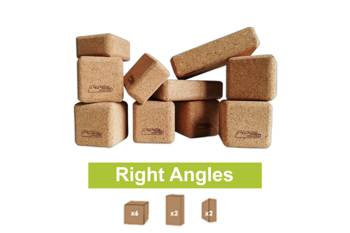 Cork Construction Blocks for Children´s Play by Corkcho